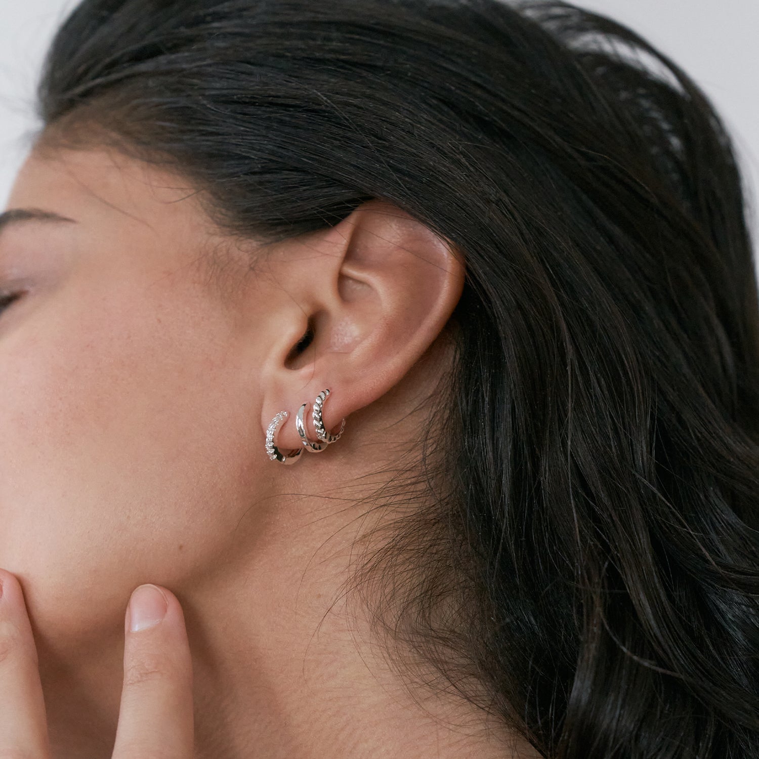 Silver 3-Pack Mini Huggies – Muli Collection